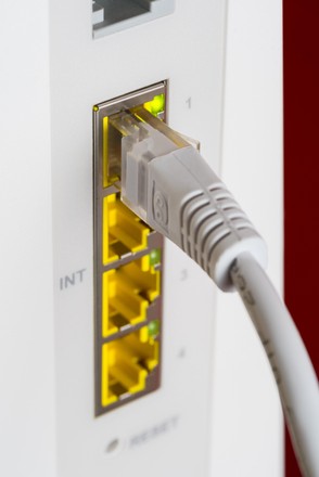 Ethernet Computer Internet Connection Editorial Stock Photo - Stock ...