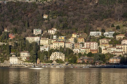 Lungolago Lake Como Building Como Lombardy Editorial Stock Photo - Stock Image | Shutterstock