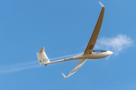 Glider Asg29 Flying Air Sports Without Editorial Stock Photo - Stock ...
