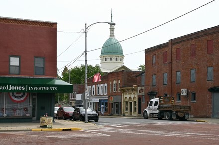 Route 66 Mural Gillespie Illinois United Editorial Stock Photo - Stock ...