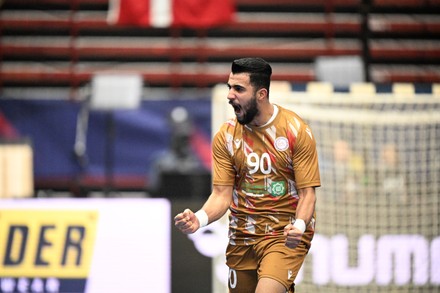 Bahrains Mahmood Mohamed Celebrates During Ihf Editorial Stock Photo ...