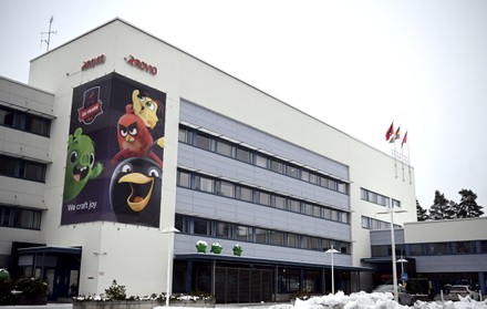 Logo Finnish Game Developer Rovio Entertainment Editorial Stock Photo ...