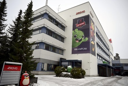 Logo Finnish Game Developer Rovio Entertainment Editorial Stock Photo ...