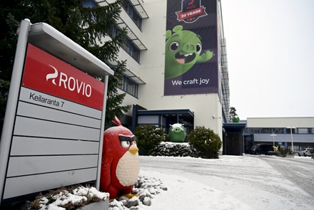 Logo Finnish Game Developer Rovio Entertainment Editorial Stock Photo ...