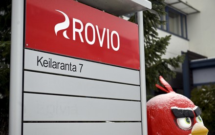 Logo Finnish Game Developer Rovio Entertainment Editorial Stock Photo ...