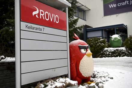 Logo Finnish Game Developer Rovio Entertainment Editorial Stock Photo ...