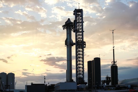 Orbital Class Starship Prototype Stands Fully Editorial Stock Photo ...