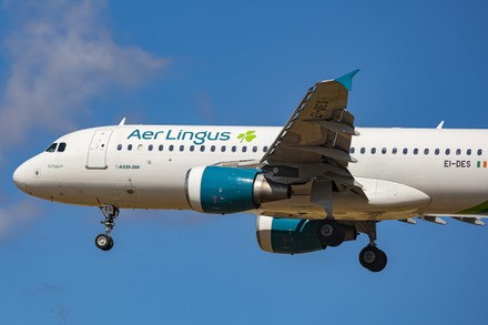 Aer Lingus Airbus A320 Aircraft Seen Editorial Stock Photo - Stock ...