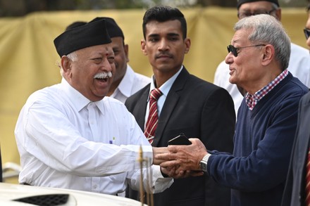 Rashtriya Swayamsevak Sangha Rss Chief Mohan Editorial Stock Photo ...