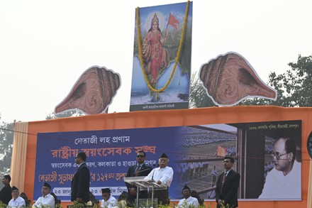 Rashtriya Swayamsevak Sangha Rss Chief Mohan Editorial Stock Photo ...