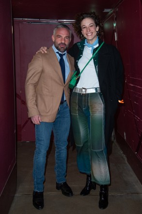 Philippe Bas Olivia Courbis Attending Chmps Editorial Stock Photo ...