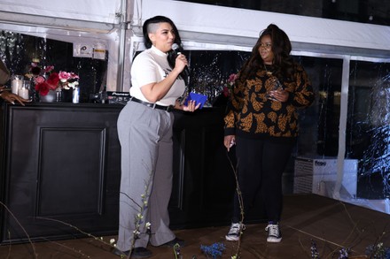 Mayanna Berrin Writer Nicole Byer Director Editorial Stock Photo ...