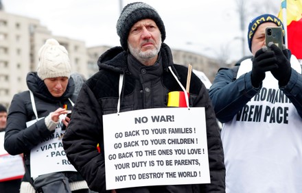 Romanian Activist During Protest We Want Editorial Stock Photo - Stock ...