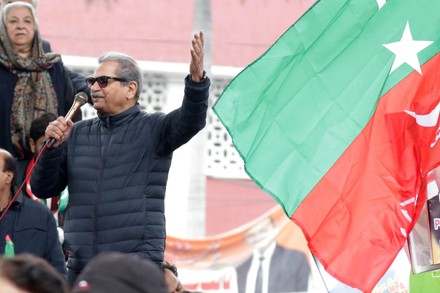 Shafqat Mehmood Member Tehreekeinsaf Pti Former Editorial Stock Photo ...