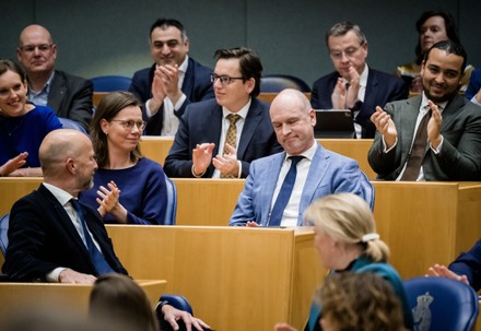 Hague Gertjan Segers His Successor Mirjam Editorial Stock Photo - Stock ...