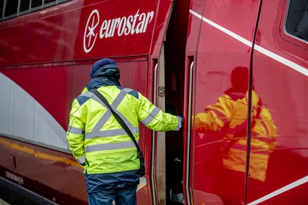 Illustration Picture Shows Rebranded Eurostar Vehicle Editorial Stock ...