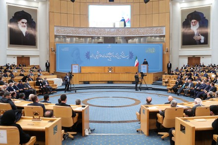 Iranian President Ebrahim Raisi Attends 28th Editorial Stock Photo ...