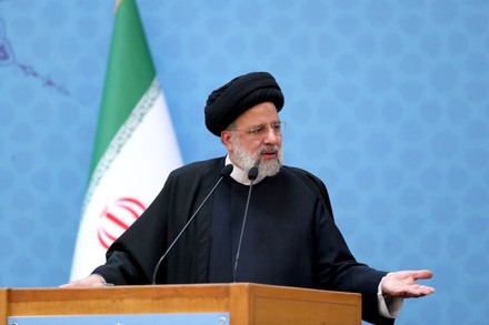 Iranian President Ebrahim Raisi Attends 28th Editorial Stock Photo ...