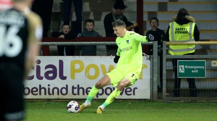 Portsmouth Goalkeeper Matt Macey 1 Clears Editorial Stock Photo - Stock ...
