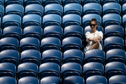 Spectator Seen Watching On During Play Editorial Stock Photo - Stock ...