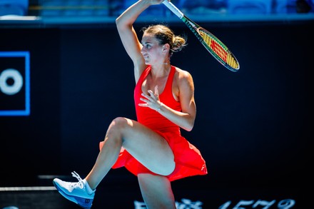 Ukrainian Marta Kostyuk Pictured Action During Editorial Stock Photo ...