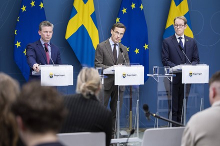 Swedish Prime Minister Ulf Kristersson C Editorial Stock Photo - Stock Image | Shutterstock