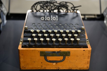 Replica Enigma Cipher Machine Collection Polish Editorial Stock Photo ...