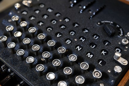Replica Enigma Cipher Machine Collection Polish Editorial Stock Photo ...