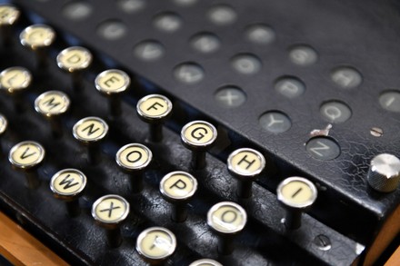 Replica Enigma Cipher Machine Collection Polish Editorial Stock Photo ...