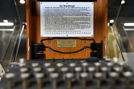 Replica Enigma Cipher Machine Collection Polish Editorial Stock Photo ...
