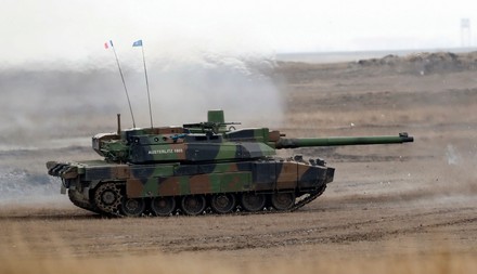 French Battle Tank Amx 56 Leclerc Editorial Stock Photo - Stock Image ...