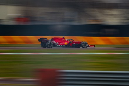 55 Carlos Sainz Scuderia Ferrari During Editorial Stock Photo - Stock ...