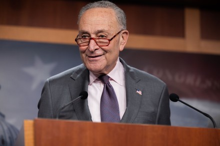 Senate Majority Leader Chuck Schumer Dny Editorial Stock Photo - Stock ...