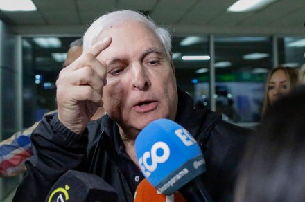 Former Panamanian President 20092014 Ricardo Martinelli Editorial Stock ...