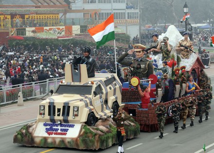 Float Central Reserve Police Force Crpf Editorial Stock Photo - Stock ...