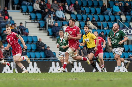 Dan Davis 7 Scarlets Rugby Gbwls Editorial Stock Photo - Stock Image ...