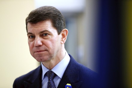 Ambassador Ukraine Latvia Olexandr Mischenko Looks Editorial Stock Photo - Stock Image ...
