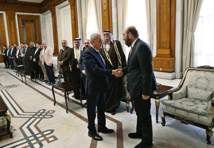 Iraqi President Abd Allatif Rashid Receives Editorial Stock Photo ...