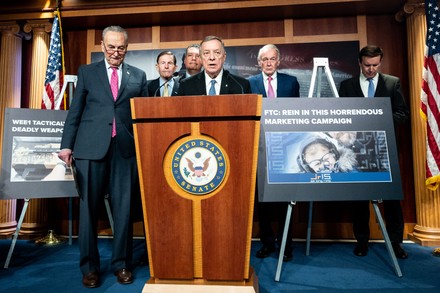 Senator Dick Durbin Dil Speaking About Editorial Stock Photo - Stock ...