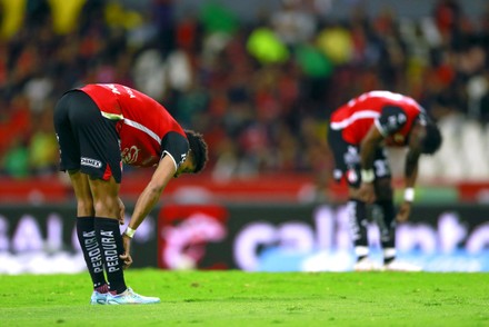 Atlas Players React During Their Match Editorial Stock Photo - Stock ...