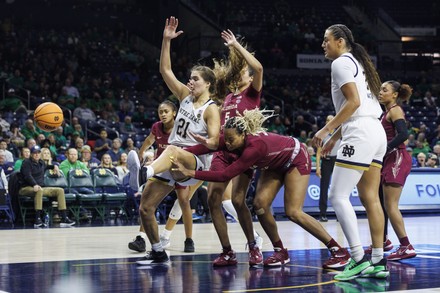 Notre Dame Forward Maddy Westbeld 21 Editorial Stock Photo - Stock Image | Shutterstock