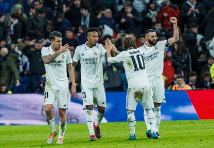 Karim Benzema Real Madrid Celebrate Goal Editorial Stock Photo - Stock ...