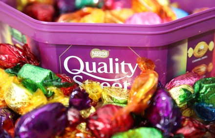 Quality Street Chocolates Manufactured By Nestle Editorial Stock Photo ...