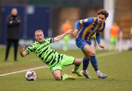 Jordan Garrick Forest Green Rovers Celebrates Editorial Stock Photo ...