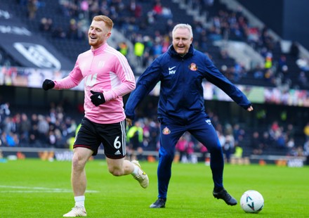 Harrison Reed Fulham Jokes Sunderland Assistant Editorial Stock Photo ...
