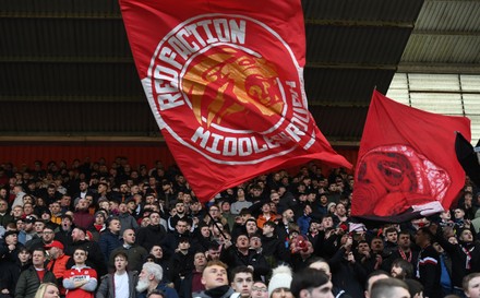 Middlesbrough Fans Editorial Stock Photo - Stock Image | Shutterstock