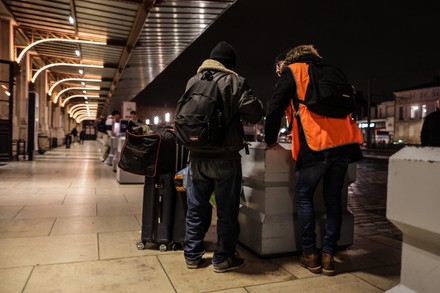 Avolunteer Interviews Homeless People During Solidarity Editorial Stock ...