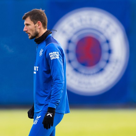 Neil Banfield During Training Rangers Training Editorial Stock Photo ...