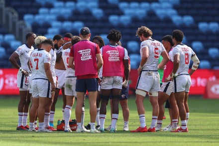 Usa Huddle Half Time Allianz Stadium Editorial Stock Photo - Stock ...