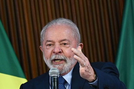President Brazil Luiz Inacio Lula Da Editorial Stock Photo - Stock ...